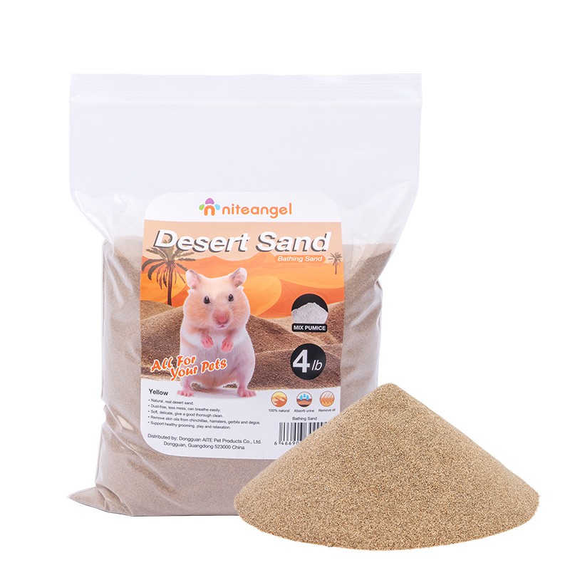 Niteangel Desert Bathing Sand Clumping (4lb) | Shopee Singapore