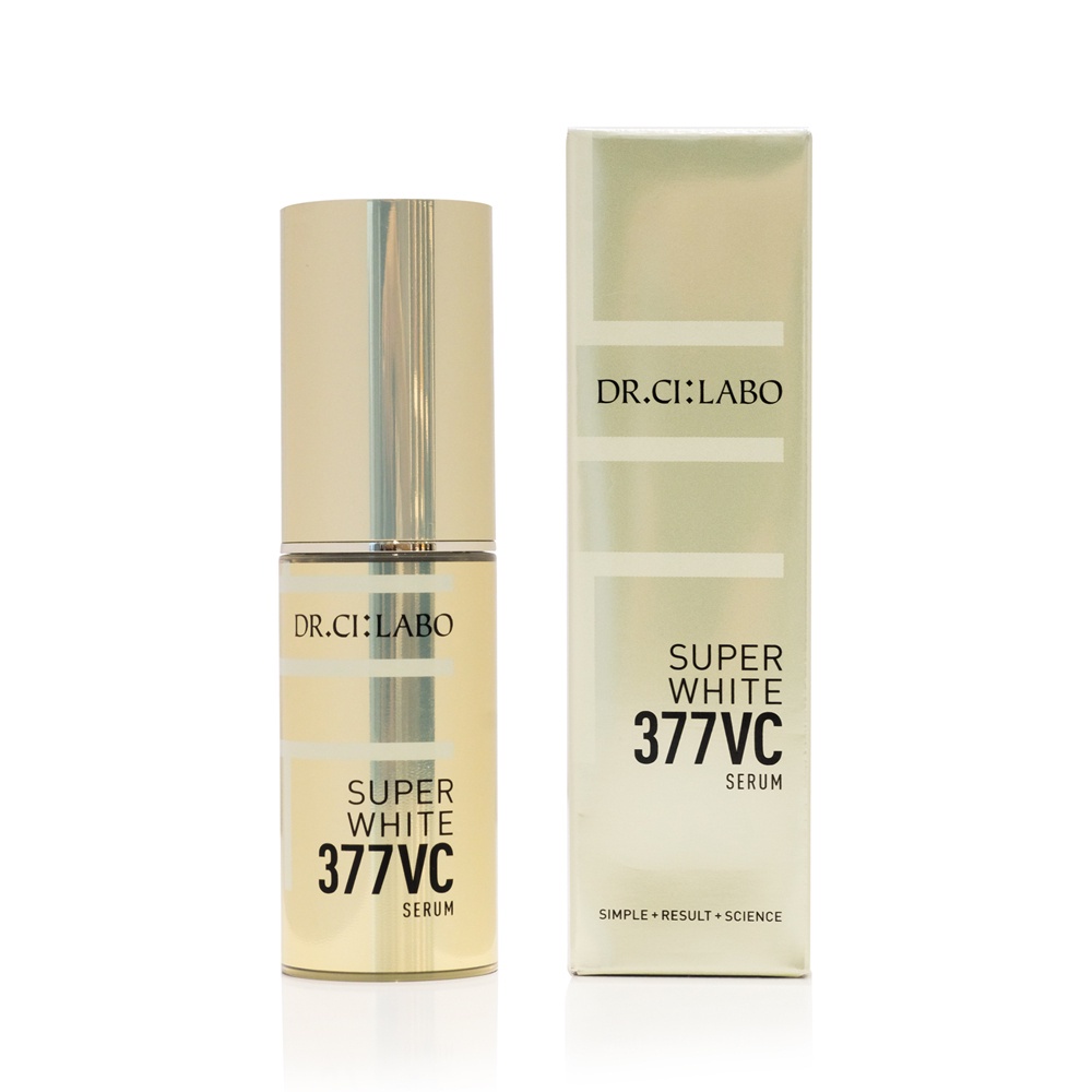 Dr.Ci Labo Super White 377VC Serum Anti-Freckle Essence Anti-oxidation Brighten Facial Care 18g ...