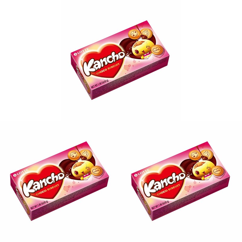 [Bundle of 3] LOTTE KANCHO CHOCO 42G [Korean] | Shopee Singapore
