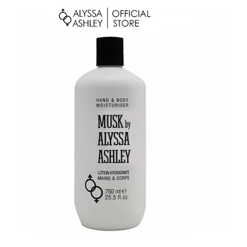 Alyssa Ashley Musk Hand & Body Lotion - 750ml | Shopee Singapore
