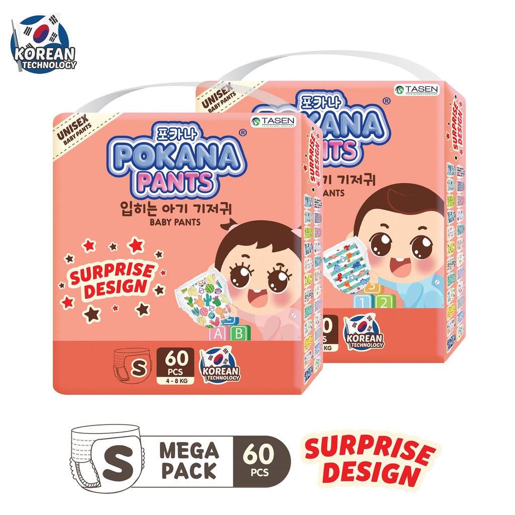 Pokana Baby Pants Mega Jumbo Pack - S60 | Shopee Singapore