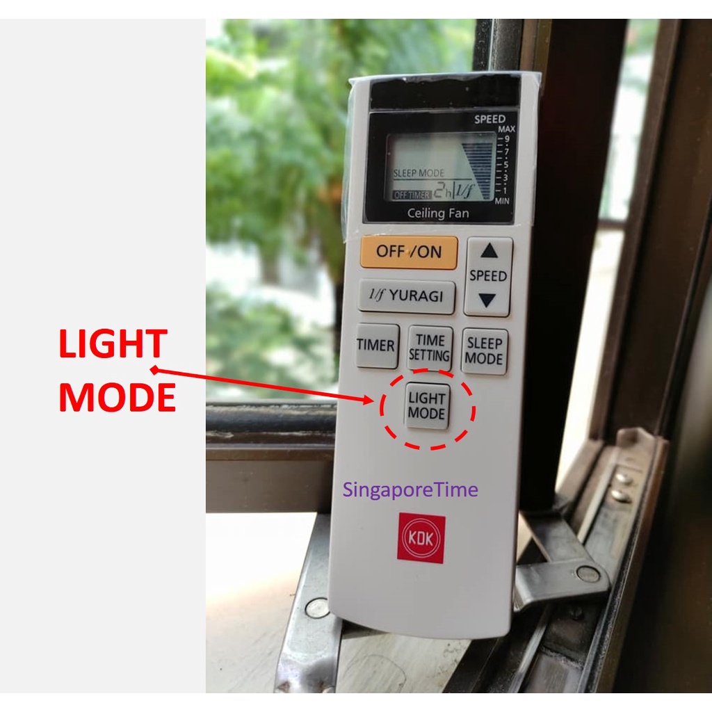 Ceiling Fan remote control - KDK Remote Control KDK U60FW KDK U48FP KDK ...