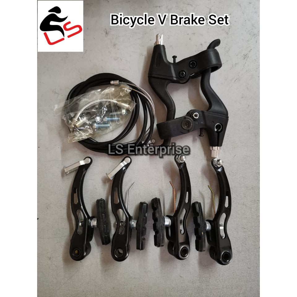 Bicycle V Brake Set 2P Basikal V Brake (1Set) | Shopee Singapore