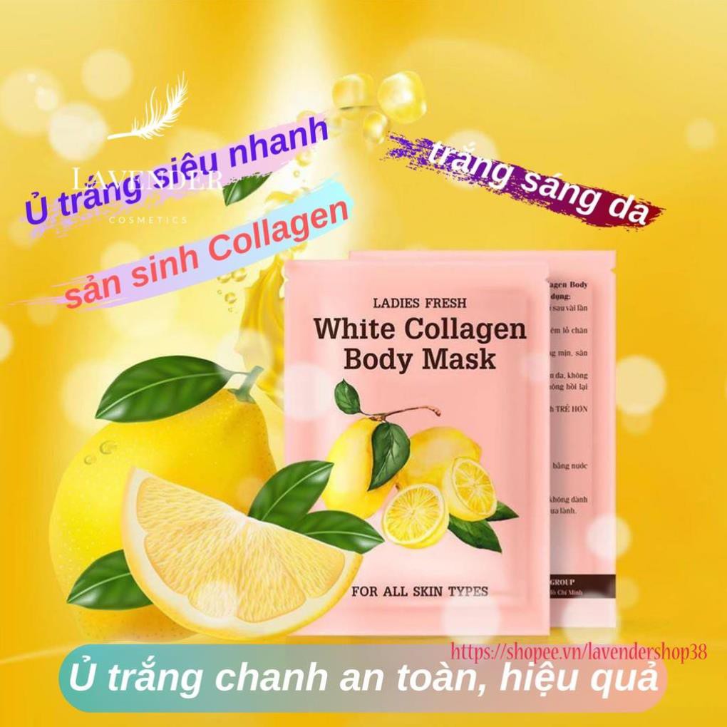 Ladies Fresh White Collagen Body Mask 70ml x 3packbox | Shopee Singapore
