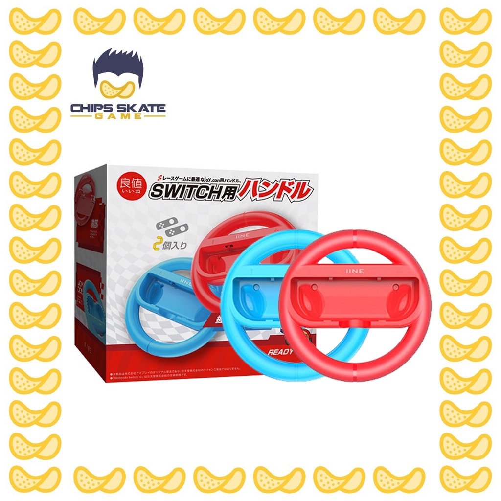 IINE Nintendo Switch Joy-Con Wheel Set of 2 (Red&Blue) | Shopee Singapore