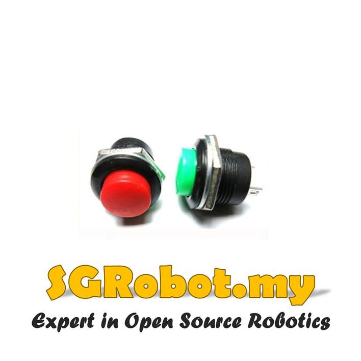 16mm non-lock switch r13-507 push to on push button arduino - per units ...