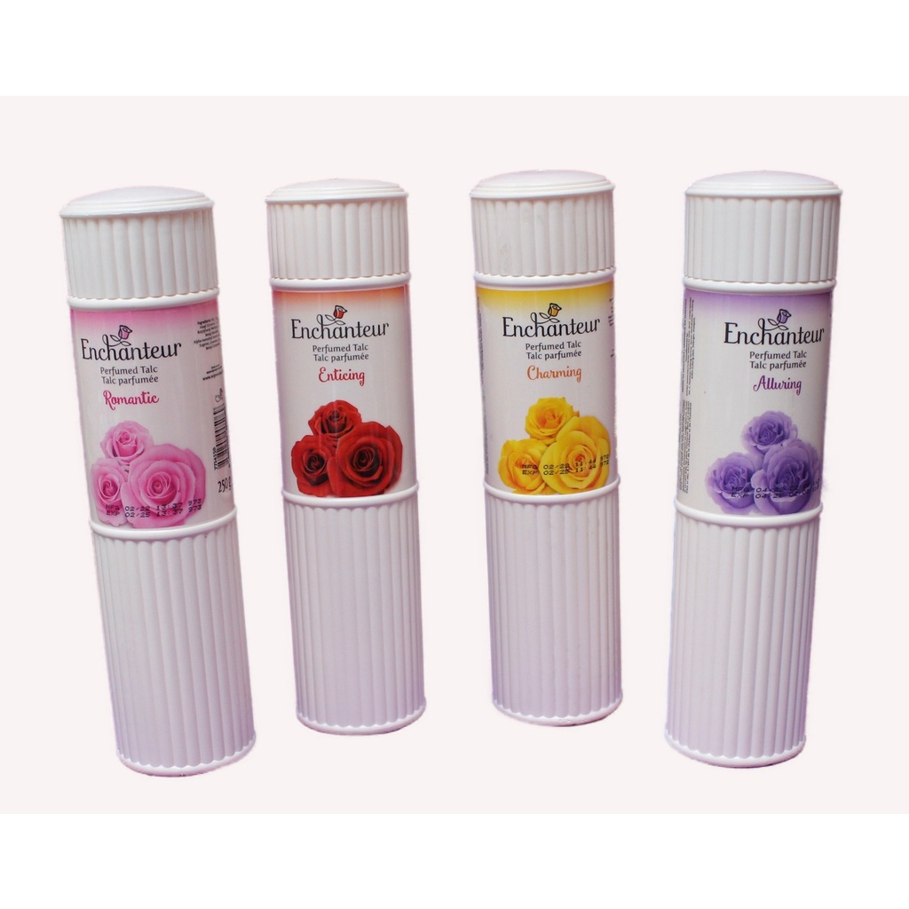 Enchanteur Perfumed Body Powder Talc 250g | Shopee Singapore