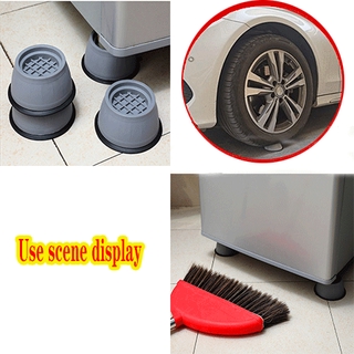 4 Pcs Washing Machine Floor Mats, Non-slip Mat, Refrigerator Shock ...