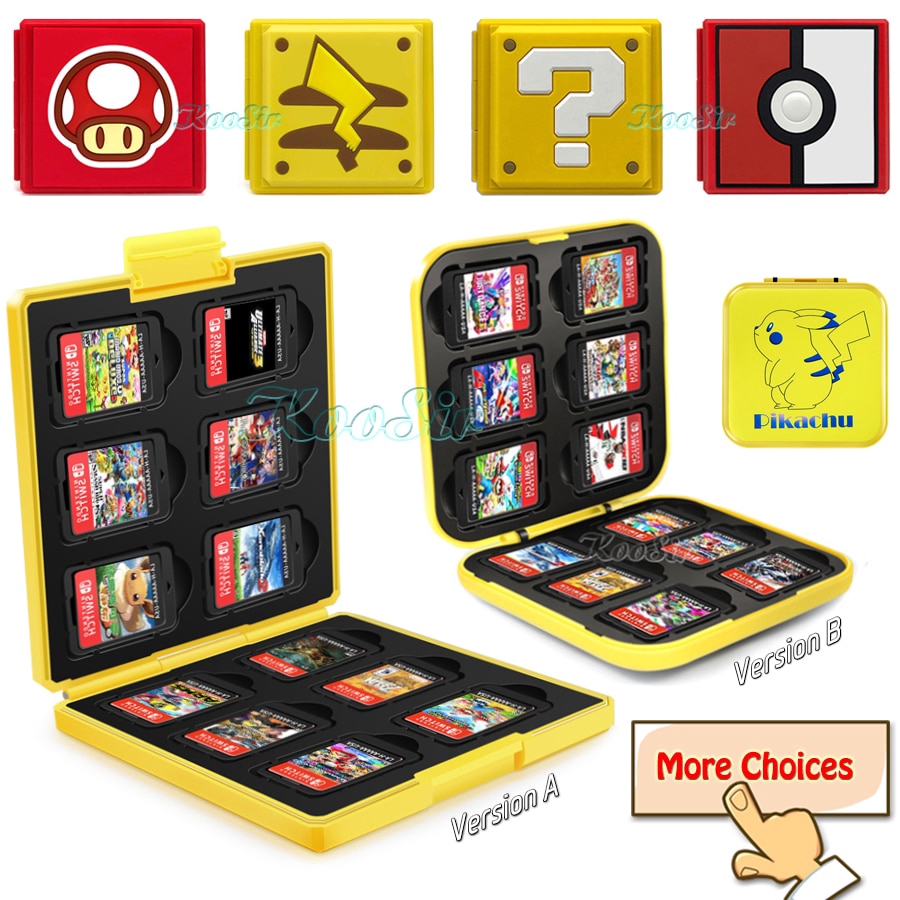 Nintend Switch Game Card Pattern Case Nitendo Hard Protective Cover ...