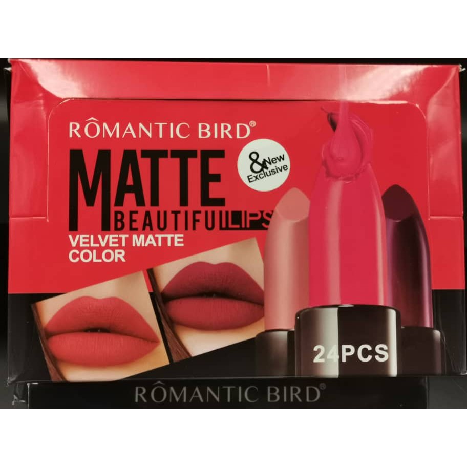 Romantic Bird Matte Liquid Lipstick Swatches | Lipstutorial.org