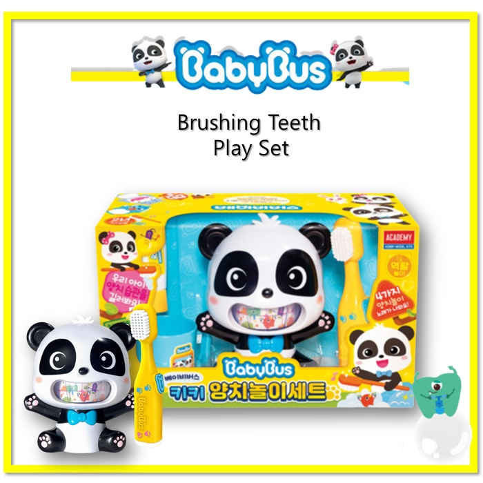[ACADEMY] Babybus KIKI Brushing Teeth Play Set | Shopee Singapore