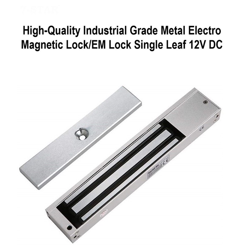 Industrial Grade High Quality EM Lock with Relay and LED Indicators(red ...
