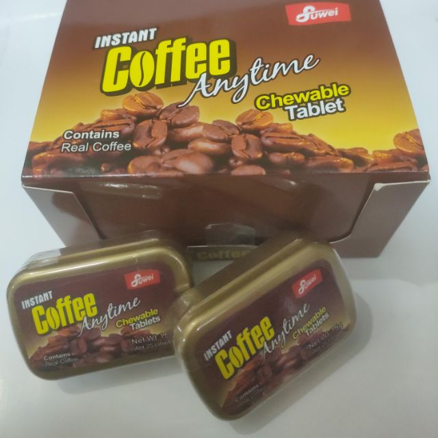 Fuwei instant coffee anytime chewable tablet 23pcs(Ready Stock ...