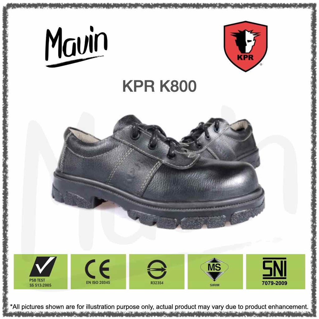 KPR K-800 / K800 Low Cut Lace Up Safety Boots 「Non Metallic Series ...