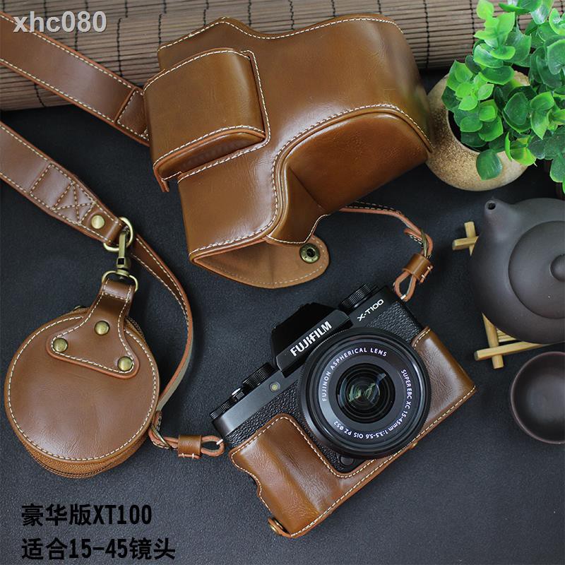 Fuji XT200 XA7 A5 A10 A20 Micro Single Pack XT100 E3 XT4 XT30 Camera Leather Case XS10 | Shopee ...