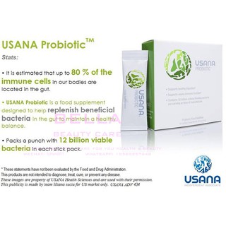 USANA Probiotic 12 Billion Viable Bacteria Support Digestive System and ...