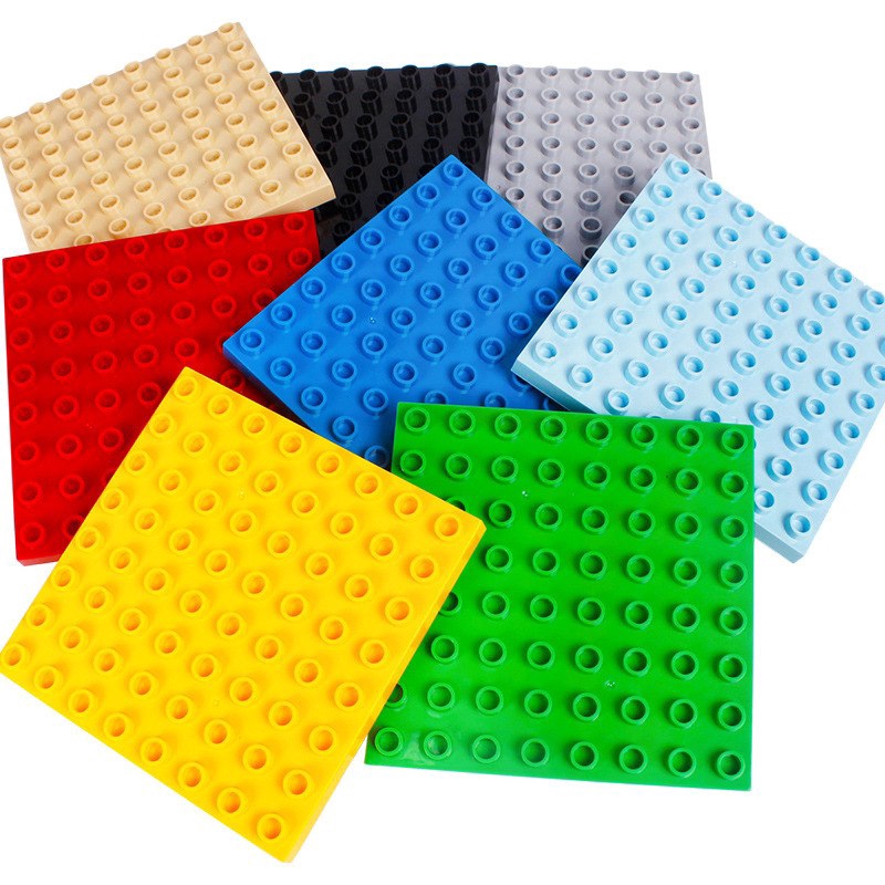 Diy 64 Dots Building Blocks Base Plate Kids Toys Compatible With Lego ...