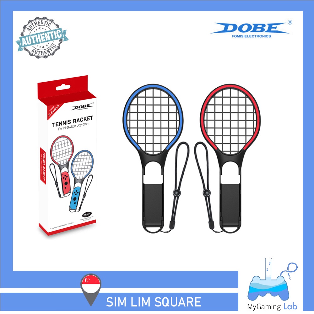 [SG Wholesaler] DOBE Tennis Racket For Nintendo Swtich Joy-Con | Shopee ...