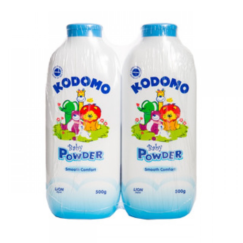 Kodomo Baby Powder Smooth Comfort 500g x 2 | Shopee Singapore