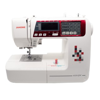 Janome 4120QDC with 120 Stitches and 269 Alphabet Stitch Patterns ...