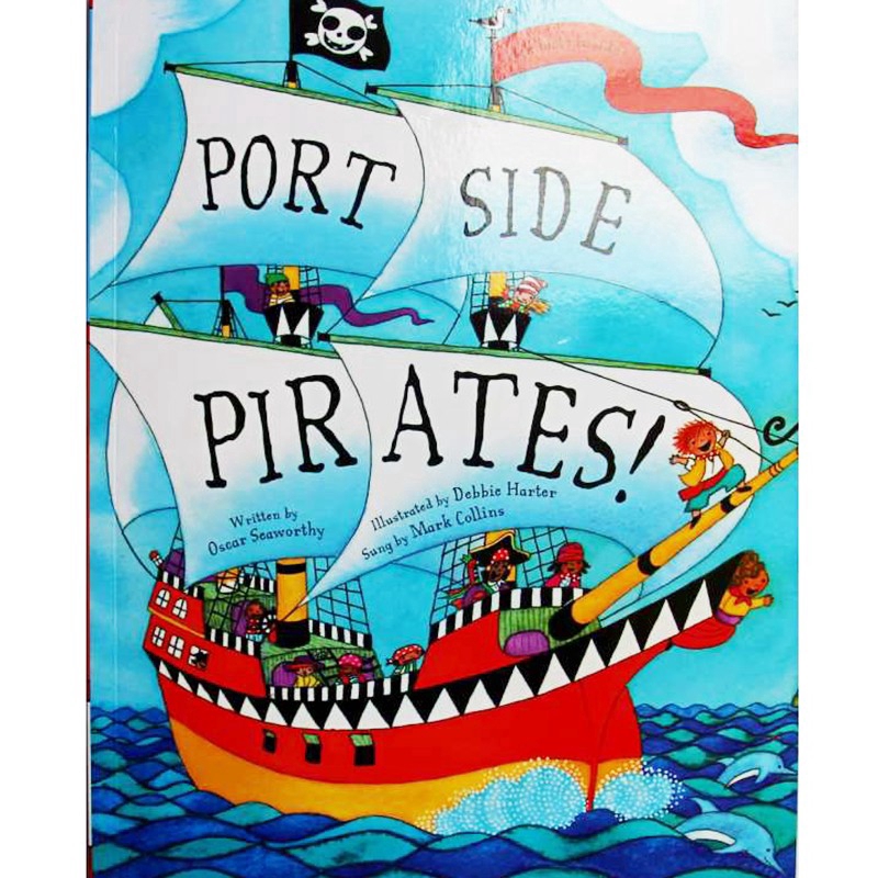 Port Side Pirates Baby Kids Educational English Picture Book | Shopee ...