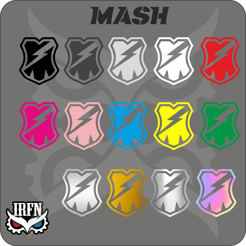 Mash Logo decal Sticker | Shopee Singapore
