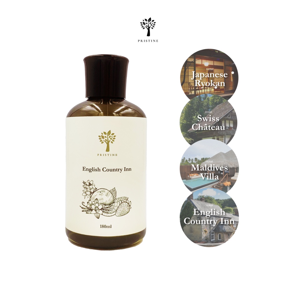 Pristine Home Scent Refill Hotel Scent Essential Oil 180ml