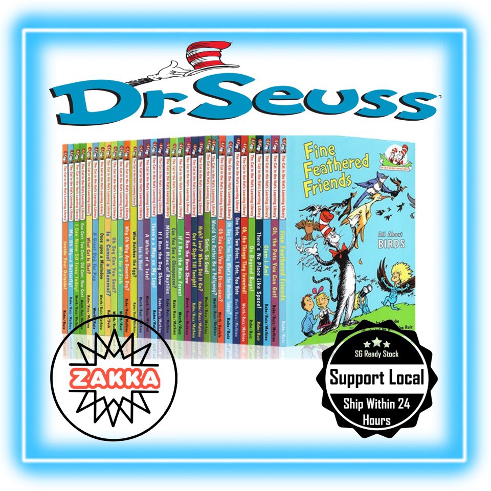 [Ready Stock] Dr Seuss Learning Library (33 Books) | Shopee Singapore
