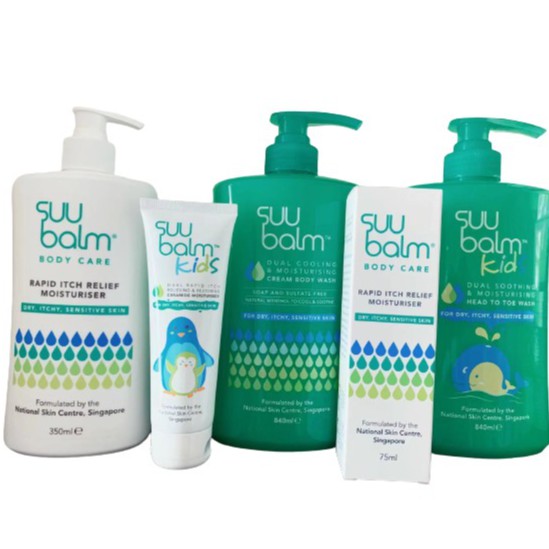 Suu Balm Rapid Itch Relieving & Restoring Body and Moisturizer Cream ...