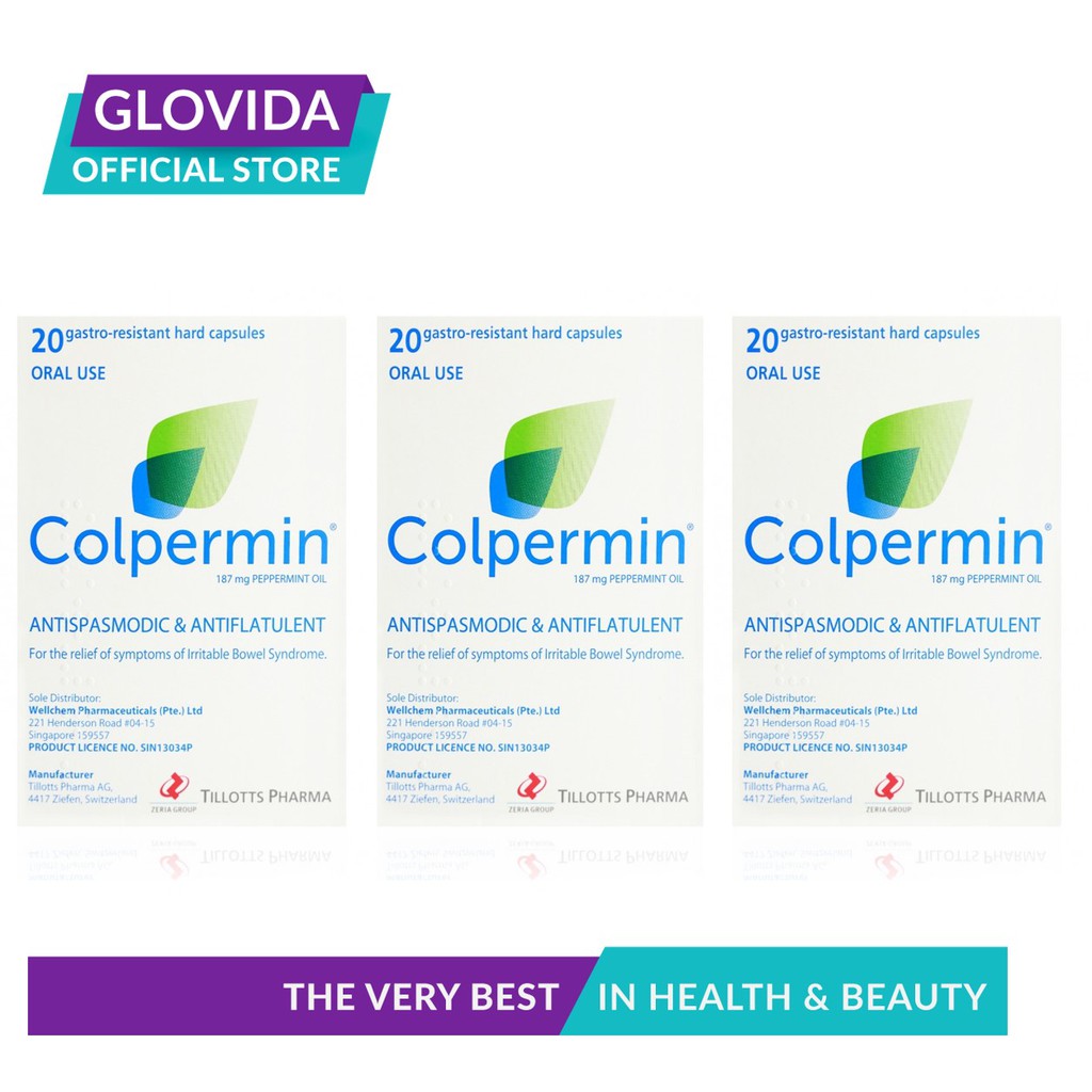 Colpermin 187mg 20's | Shopee Singapore