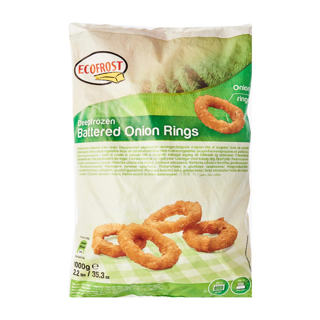 [Bundle of 2] Ecofrost Onion Ring [1kg X 2] - Frozen | Shopee Singapore
