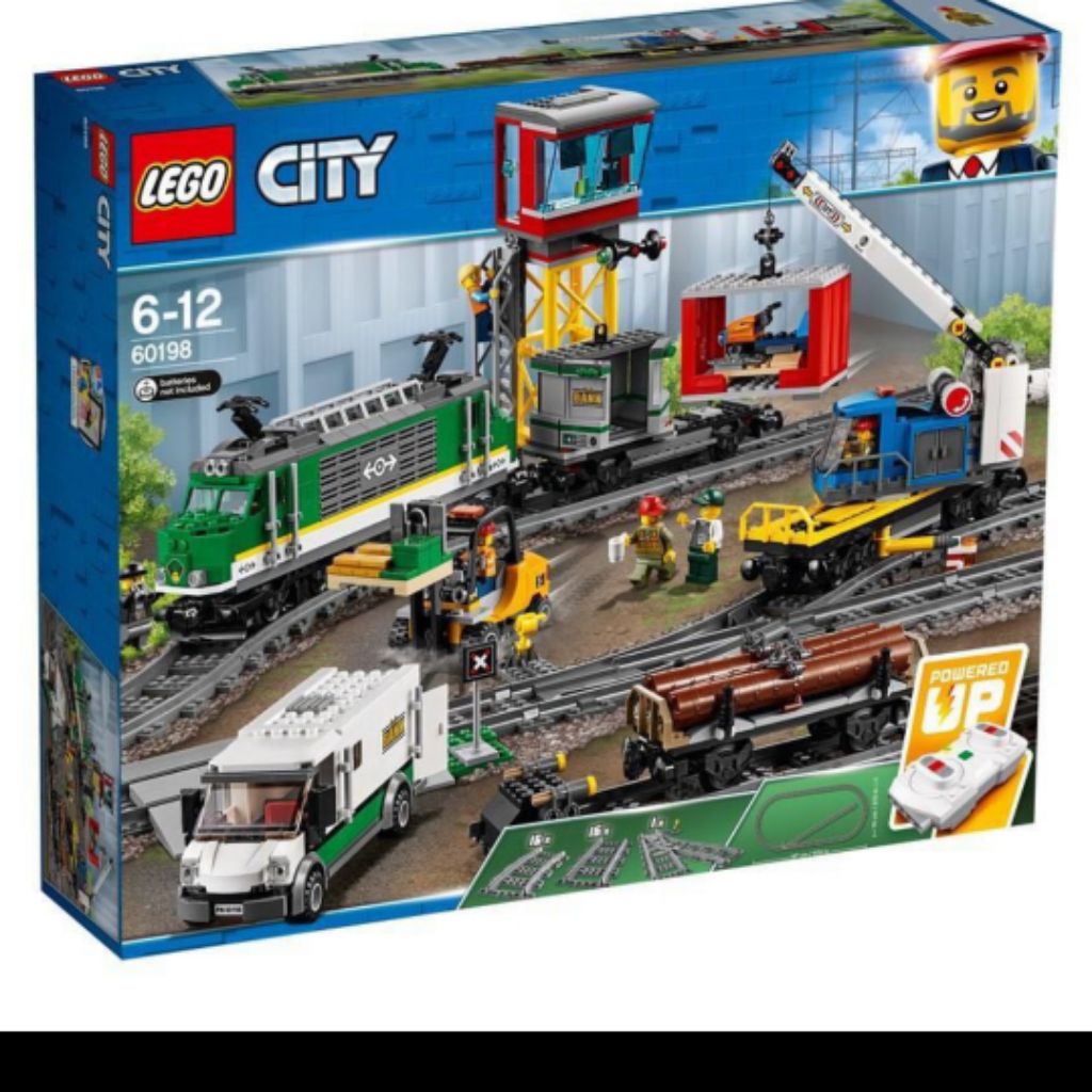 [KSG] Lego city Cargo Train 60198 | Shopee Singapore