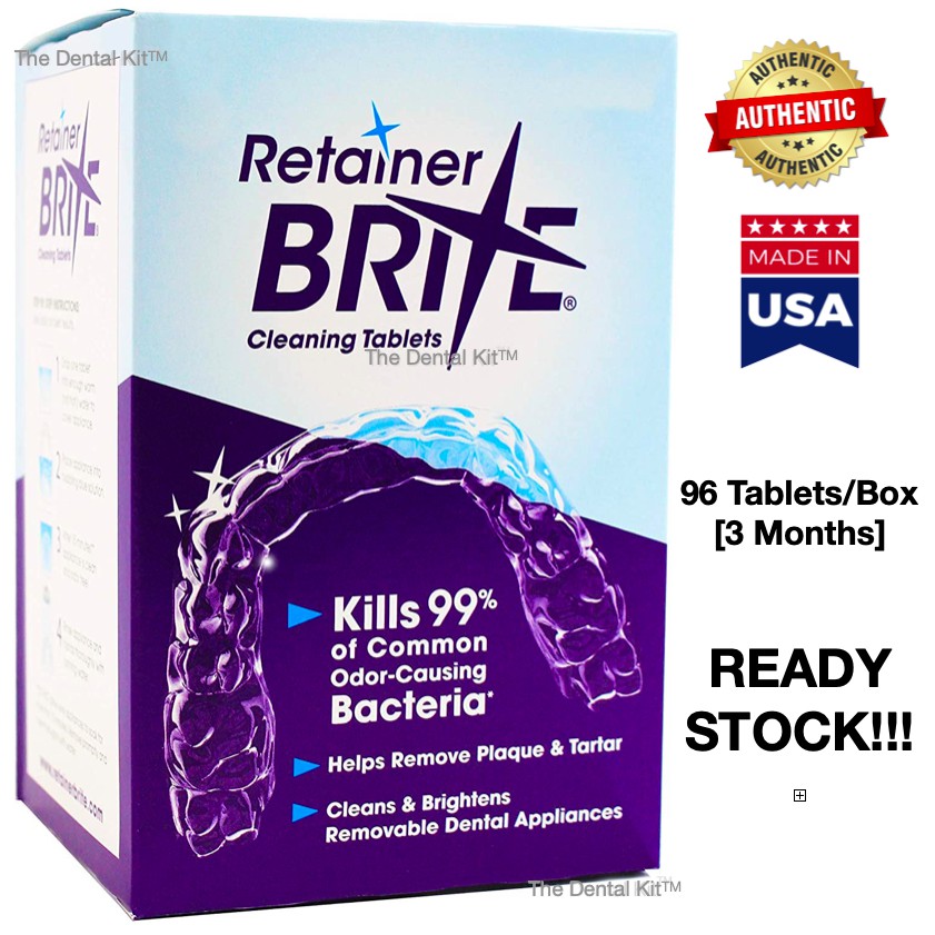 [ORIGINAL] Retainer Brite Invisalign Aligner Retainer Cleaner Cleansing ...