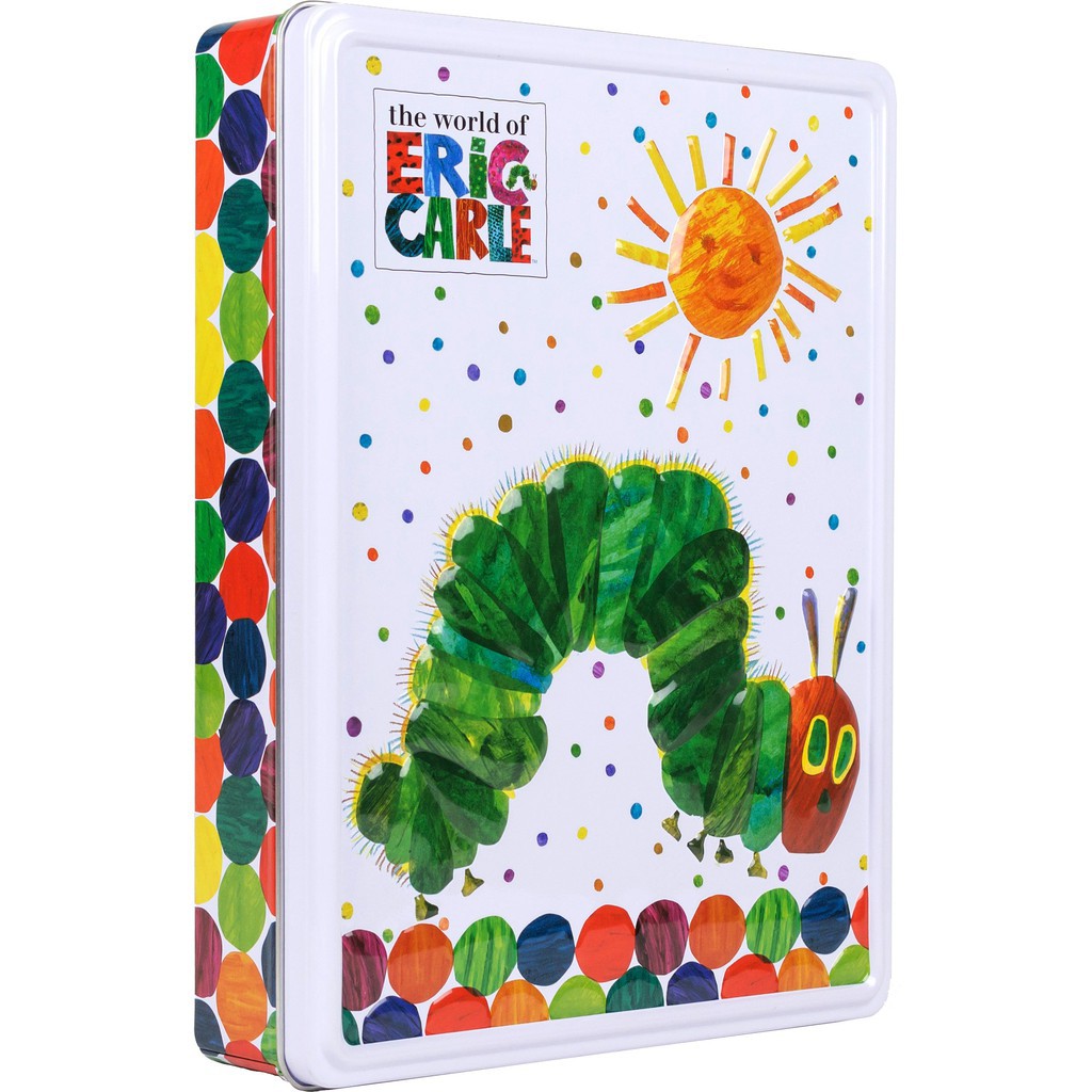 The World Of Eric Carle Happy Tin 3 Fun Pads 4 Markers Poster