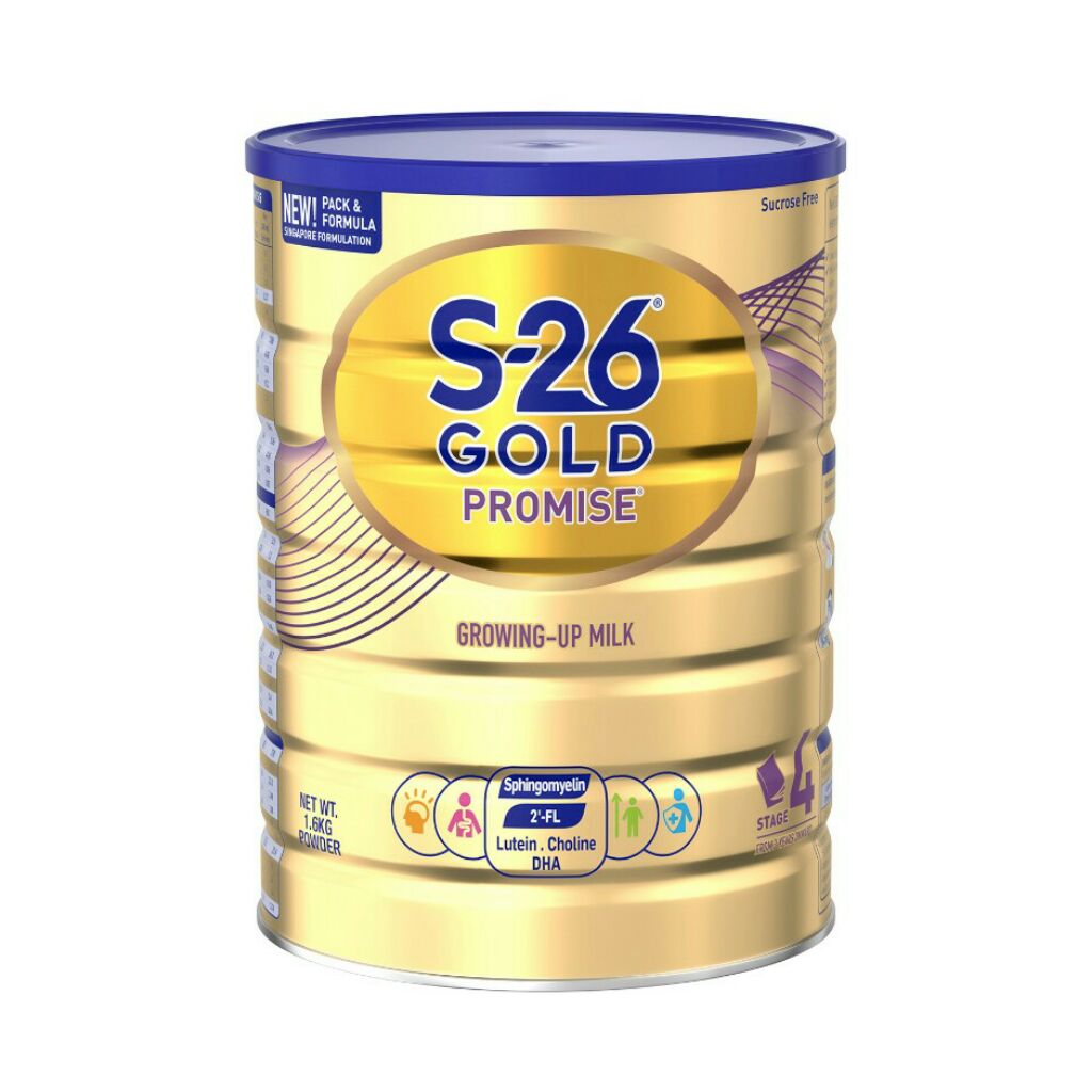 Wyeth S26 Promise Gold Grow Up Milk Formula - Stage 4, 1.6kg | Shopee Singapore