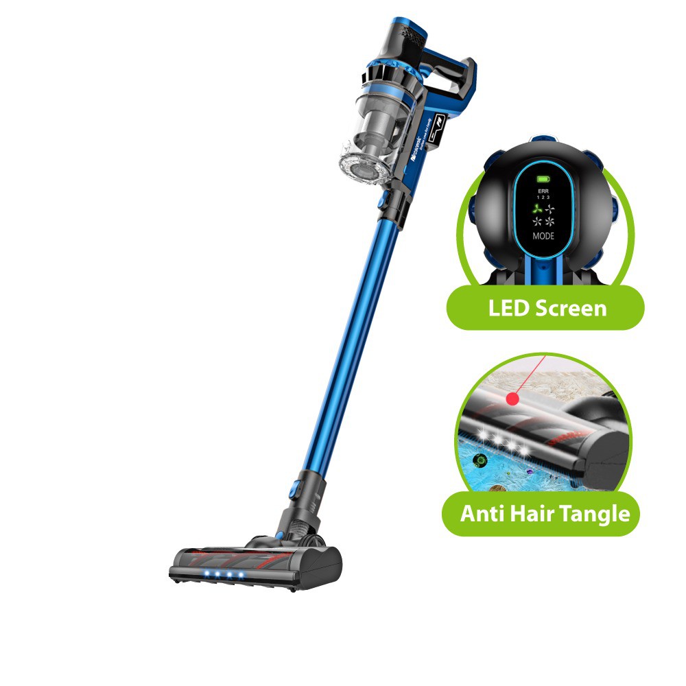 Proscenic P10 Handheld Cordless Vacuum 22000Pa Suction Power Detachable ...