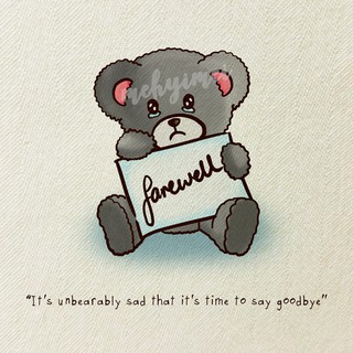 Handmade Farewell Card: Bear | Shopee Singapore