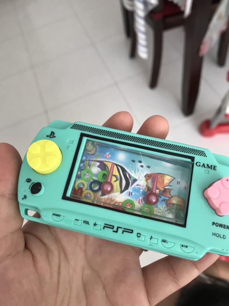 Kids Water Console Game Water Circle Game Toy Classic Game Console ...