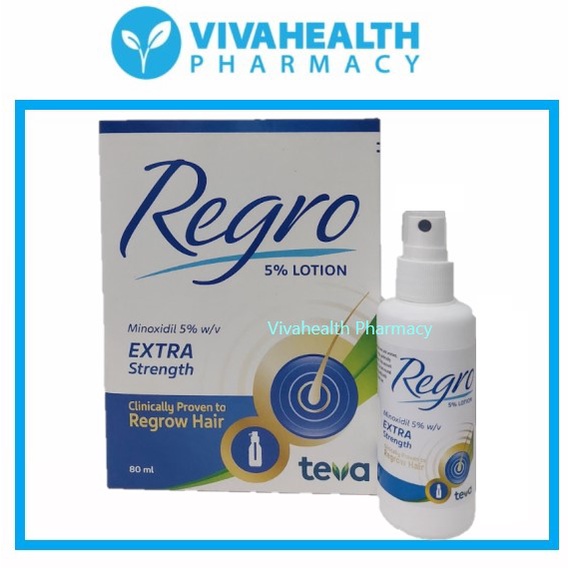 Regro 5% Hair Lotion 80mL | Shopee Singapore