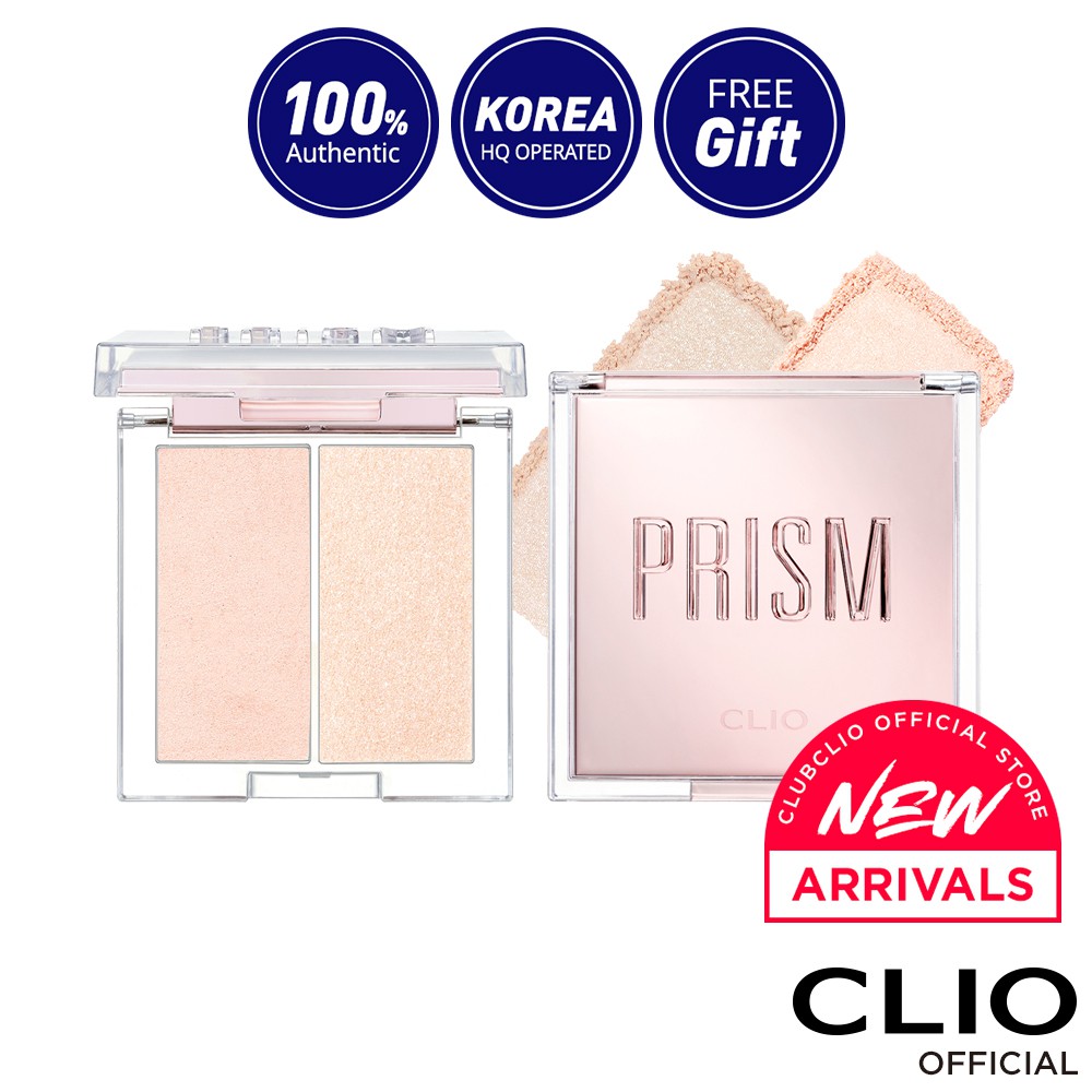 [CLIO] Prism Highlighter Duo 5.6g | Shopee Singapore
