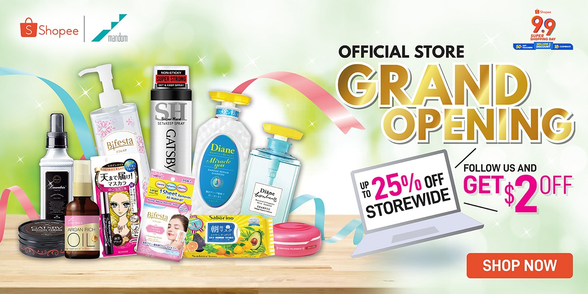Mandom Official Store, Online Shop | Shopee Singapore