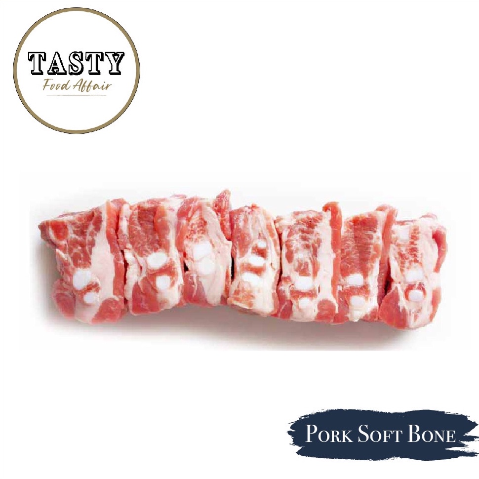 [Tasty Food Affair] Pork Soft Bone Cut (500g) | Shopee Singapore