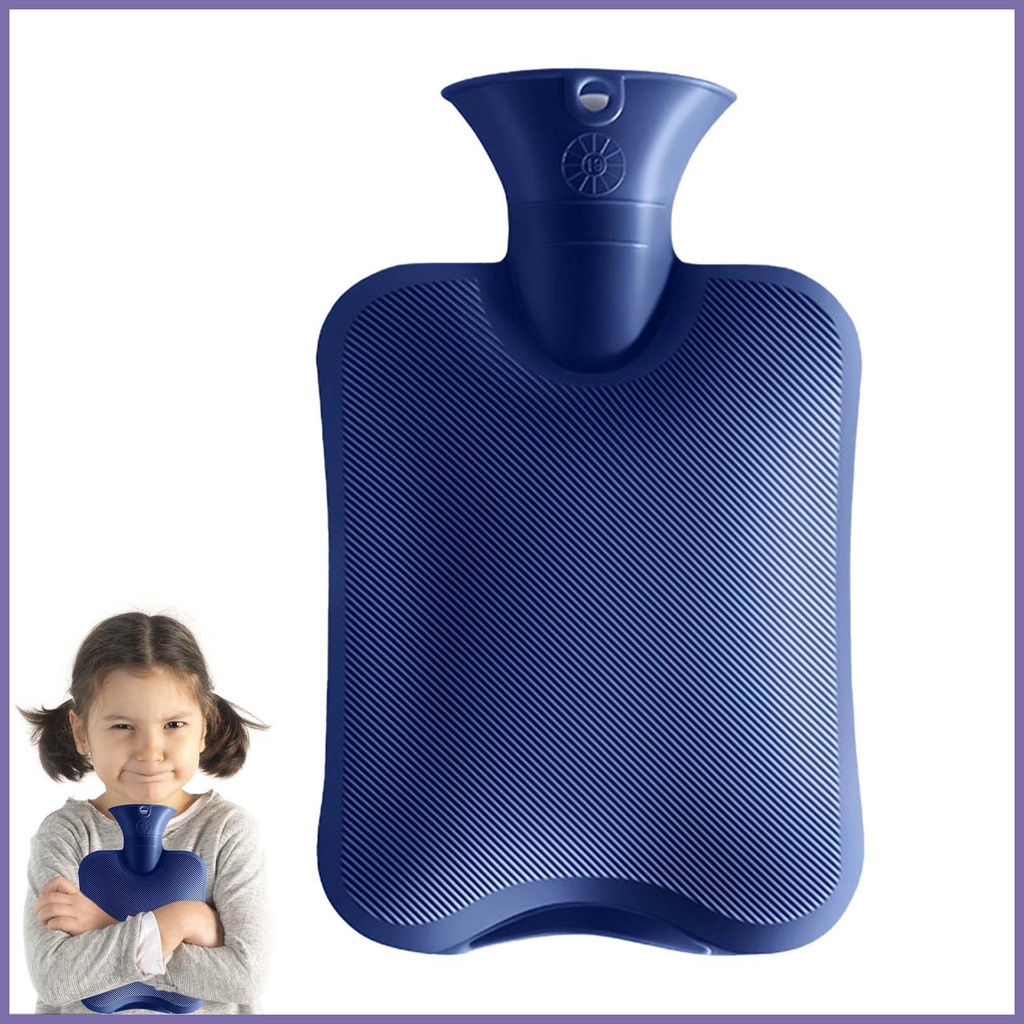 Hot Water Bag 2000ml Hot Water Bottle Heat Up Rubber Cold Pack Cramp ...