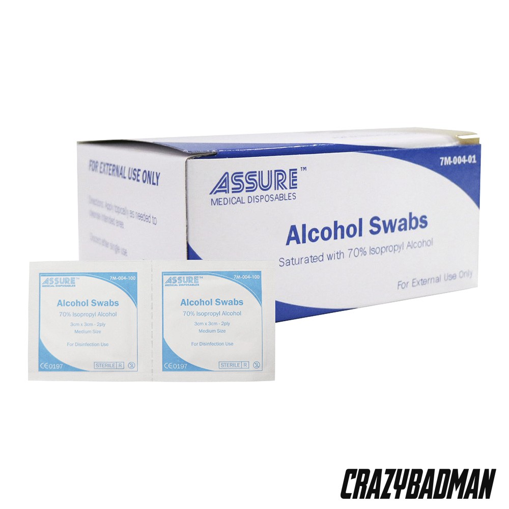 Assure Alcohol Swab Sterile 3cm X 3cm 2-Ply | atelier-yuwa.ciao.jp
