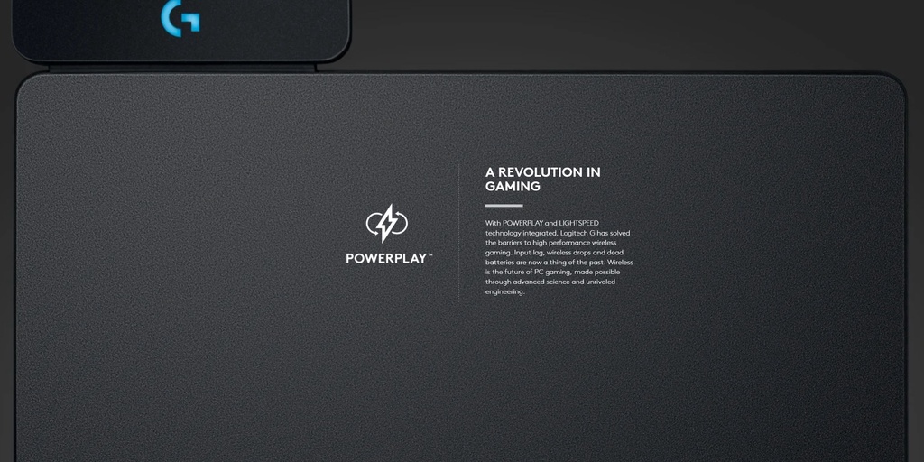 Logitech G Powerplay Wireless Charging System with Lightspeed Receiver ...