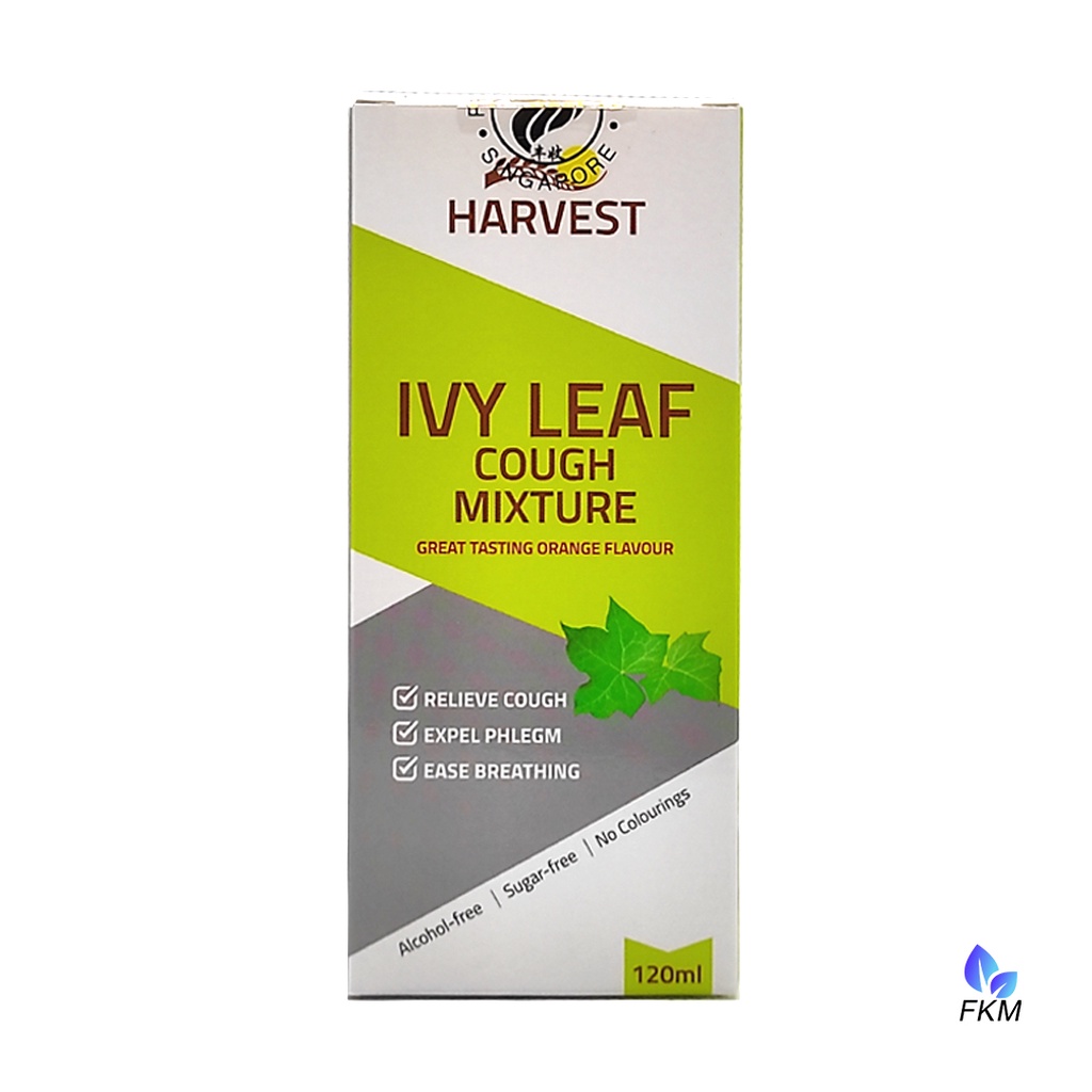 Harvest Ivy Leaf Cough Mixture 120ml | Shopee Singapore