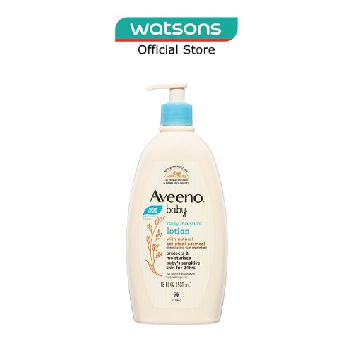 AVEENO Baby Daily Moisture Lotion (Prevent And Temporarily Protects ...