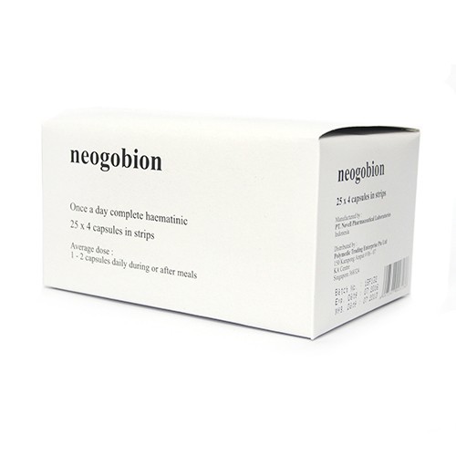 Neogobion Capsule 100s | Shopee Singapore