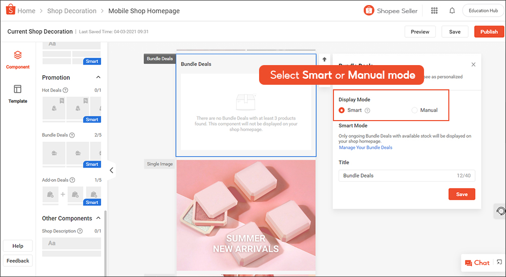 Basic Shop Decoration | Shopee SG Seller Education Hub