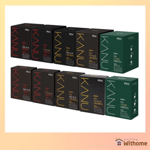 [Maxim] Kanu Roast Americano Coffee Mini 10T / 30T / Mild / Dark ...